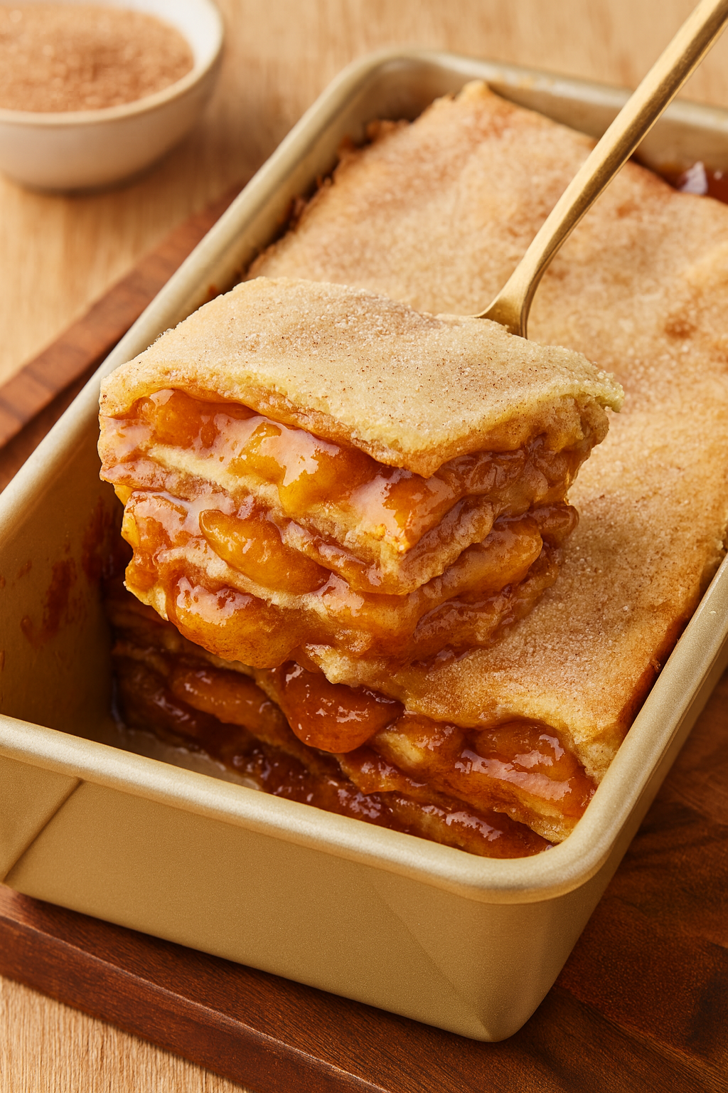 Peach Cobbler Lasagna – The Weeknight Table